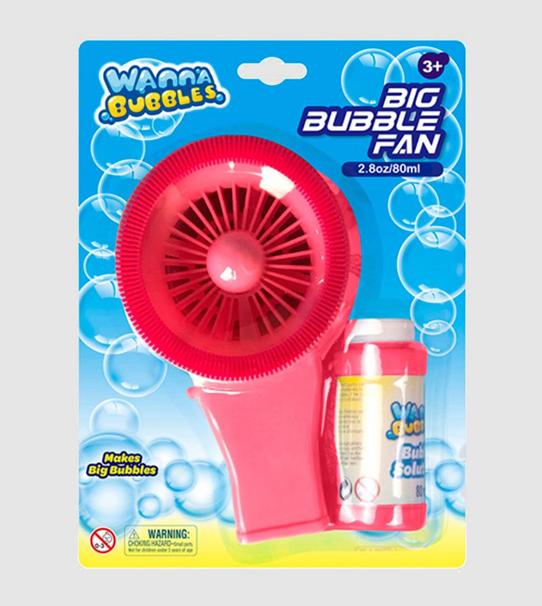Buy R&B Kids Wanna Bubble Bubble Fan With Double Bubble In Multiple Colors | 6thStreet Qatar
