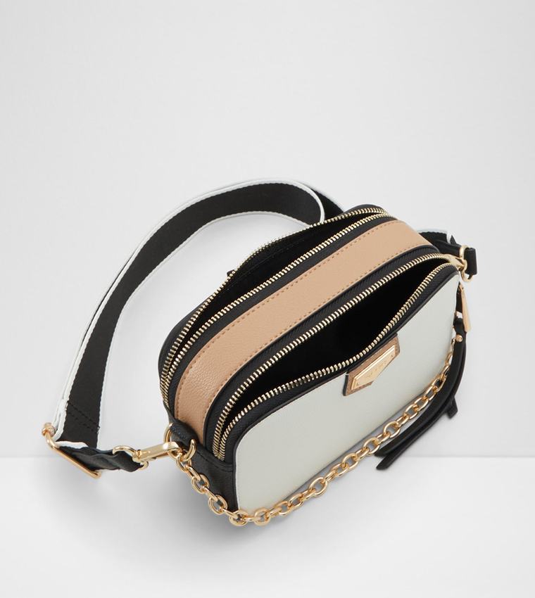 Buy Aldo IVIE Textured Camera Bag In Beige | 6thStreet Kuwait