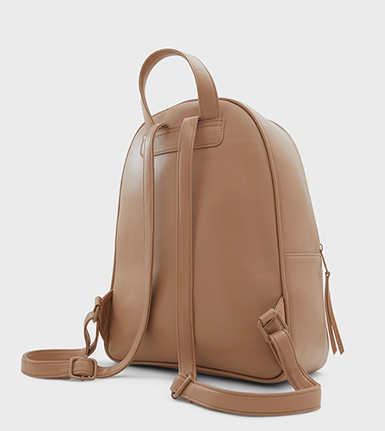 Buy Call It Spring JERAOMAS Quilted Backpack In Beige | 6thStreet UAE