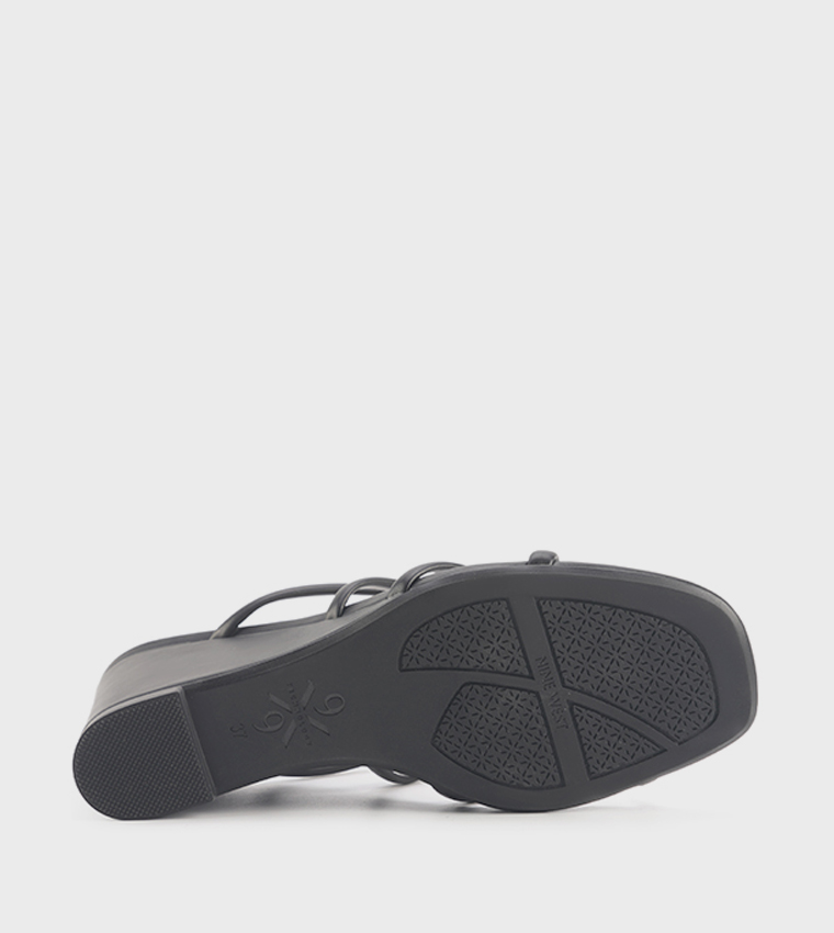 Buy Nine West JORA Strappy Wedges In Black | 6thStreet UAE