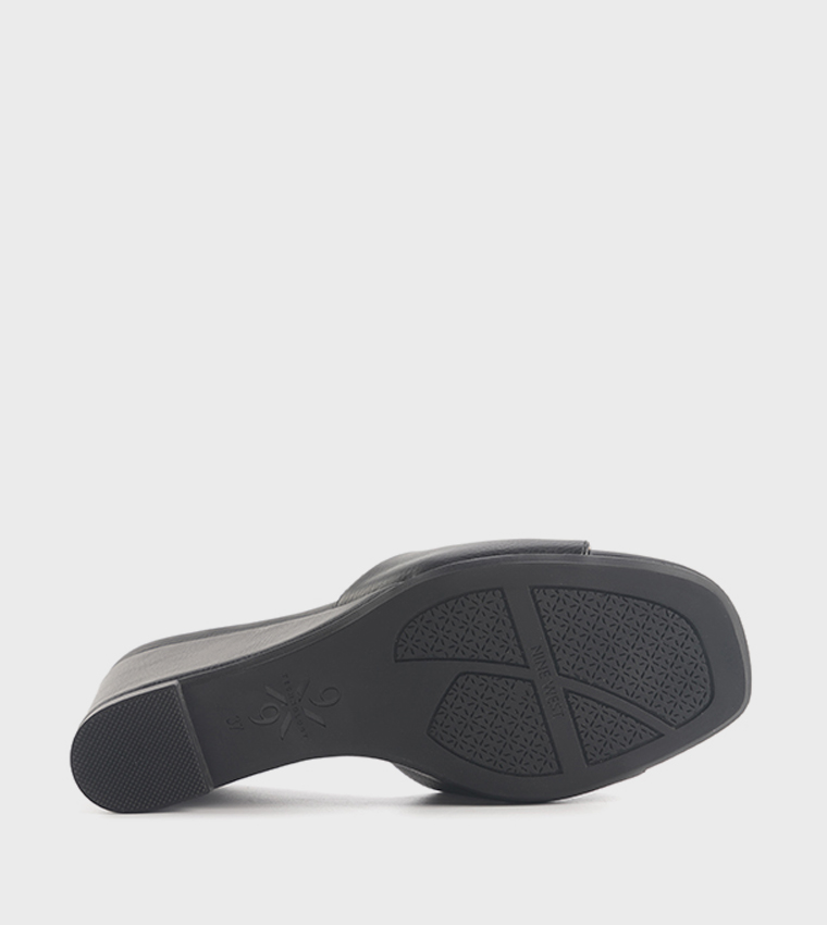 Buy Nine West JORINA Metal Detail Wedges In Black | 6thStreet UAE