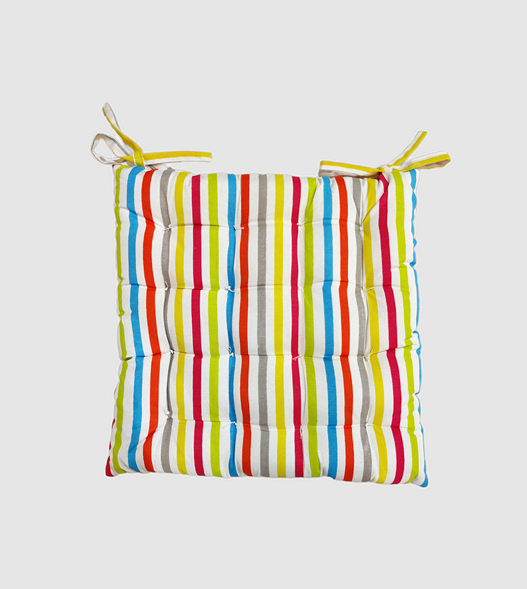 Buy HIS & HERS Printed Chair Pad In Multiple Colors | 6thStreet Qatar