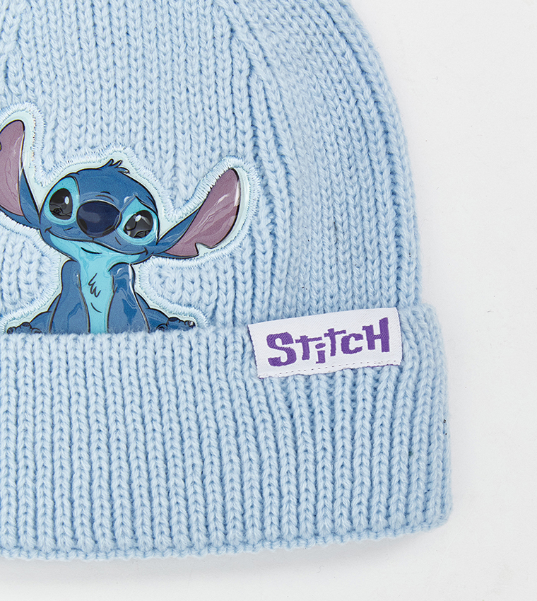 Buy LC Waikiki Stitch Embroidered Beanie In Light Blue | 6thStreet Qatar