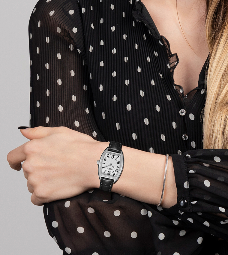 Buy Lee Cooper Square Dial Leather Strap Analog Watch In Silver ...