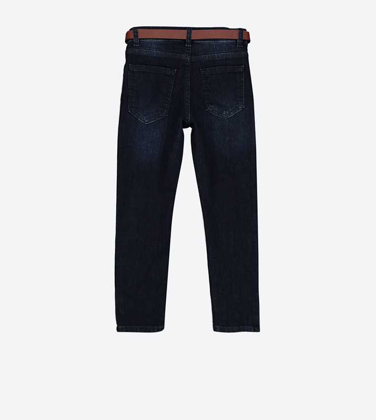 Buy LC Waikiki 5 Pocket Zip Fly Closure Jeans Blue In Blue | 6thStreet ...