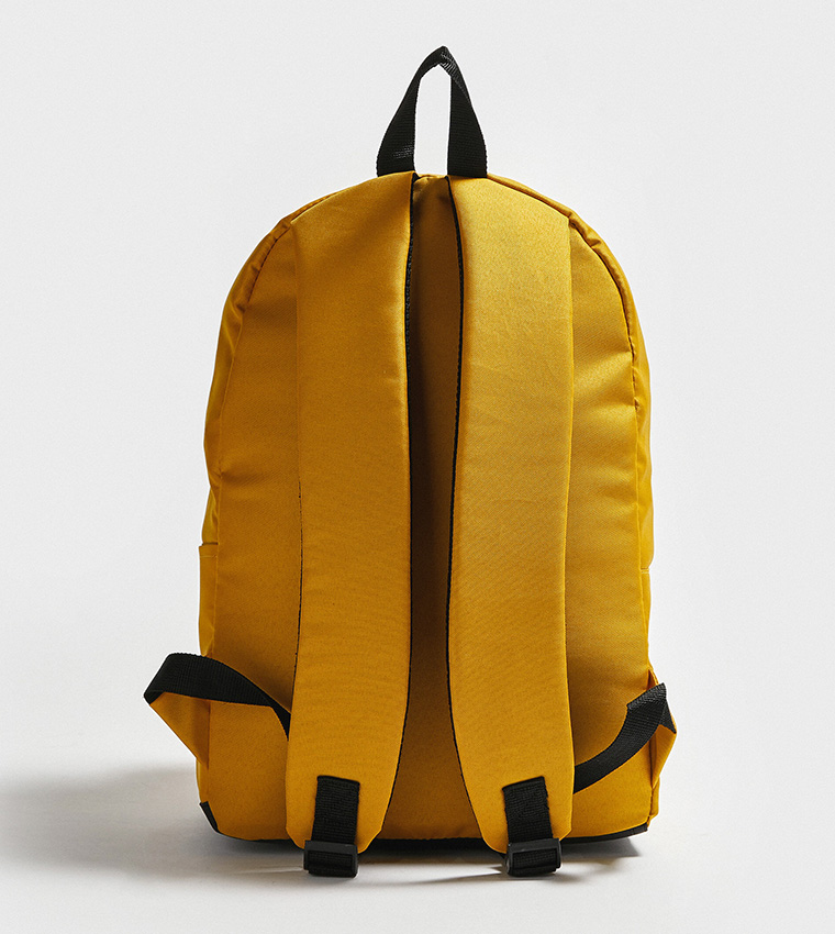 Buy LC Waikiki Leather Look Backpack Yellow In Yellow | 6thStreet Kuwait