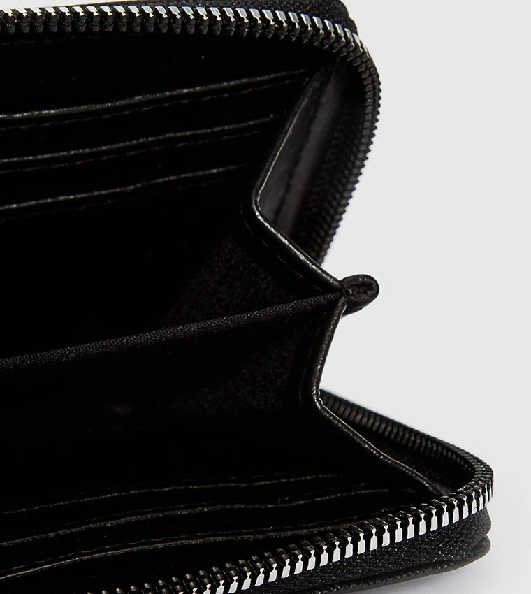 Buy LC Waikiki Leather Look Wallet In Black | 6thstreet Kuwait
