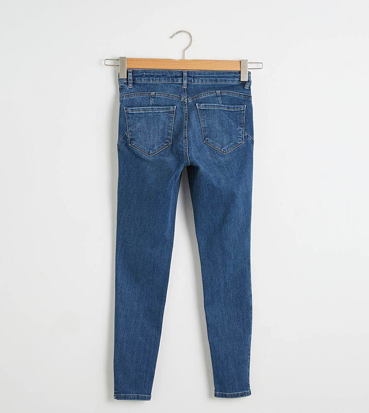 Buy LC Waikiki Plain Jean In Dark Blue | 6thStreet UAE