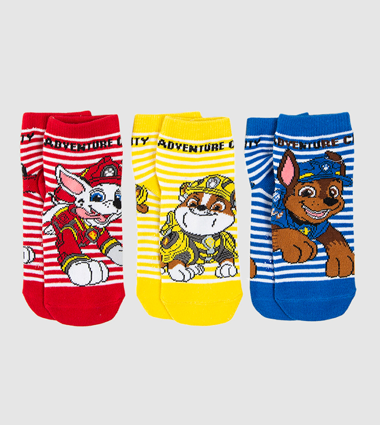 Buy R&B Kids Pack Of 3 Socks In Multiple Colors | 6thStreet Qatar