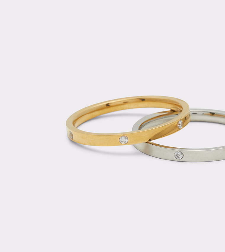 Buy Aldo Accessories LOCKERBIE 2 Pack Embellished Rings In Multiple ...