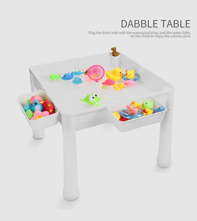 Buy Little Story 4 In 1 Activity And Block Table With 50 Blocks In ...