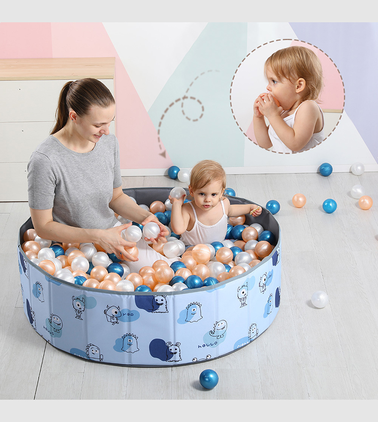 Buy Little Story Portable Ball Pit With 90 Balls And Carry Bag In ...