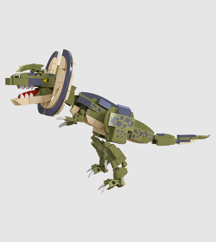 Buy Little Story Block (Leg Godt) Toy Dinosaurs World Double Crowned ...