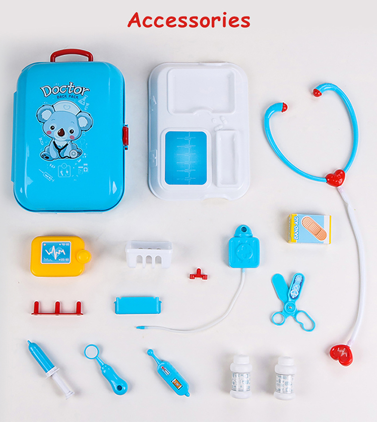 Buy Little Story Role Play Hospital/Doctor Set Box Backpack (17 Pcs) In ...