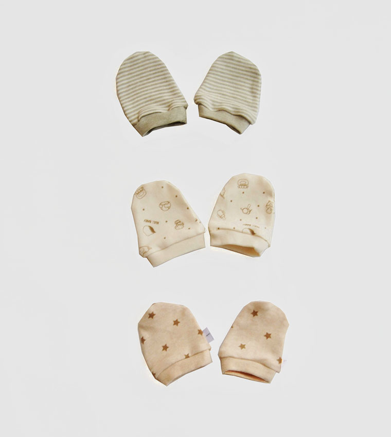 Buy Real Tickle Tickle Little Tickles Value Pack Organic Mittens In ...