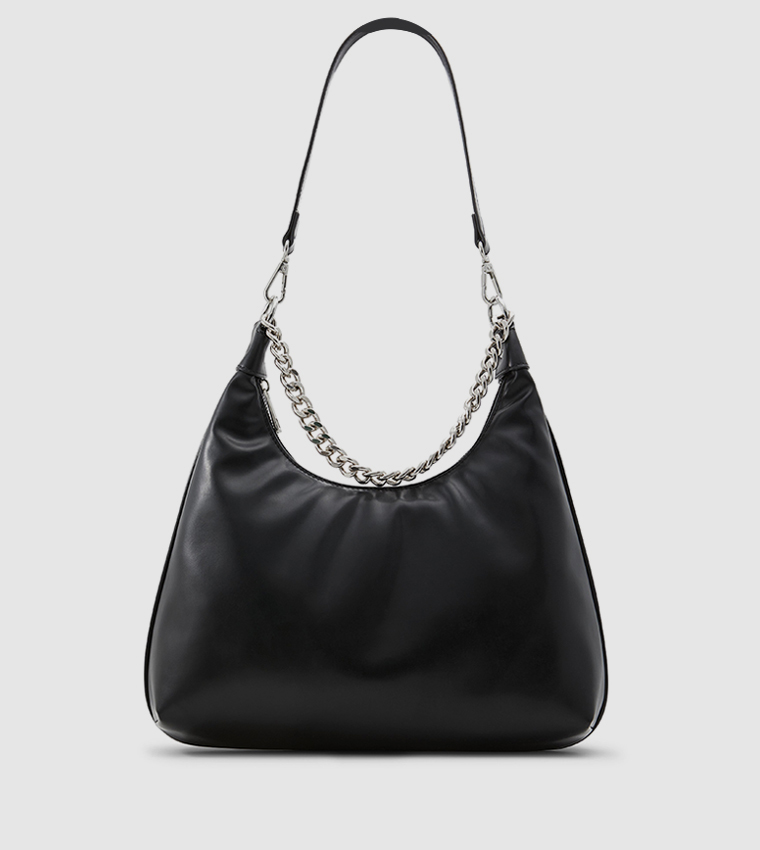 Buy Call It Spring MAALIBU Solid Shoulder Bag In Black | 6thStreet Oman