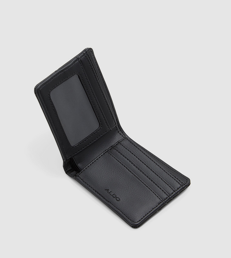 Buy Aldo Matteo Solid Wallet In Black | 6thStreet Qatar