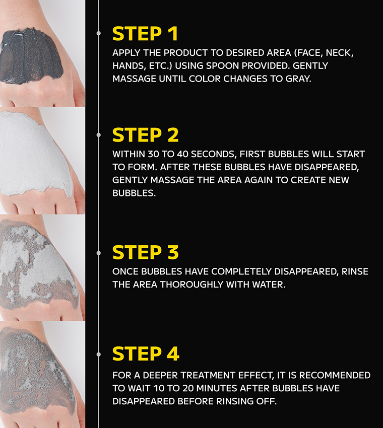 Buy GSLEY Korean Bubble Face Bomb Pack In Multiple Colors | 6thstreet UAE