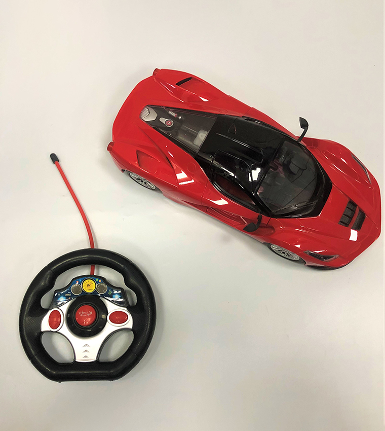 Buy Toonz 1:14 Scale Rechargeable RC Super Car In Red | 6thstreet UAE