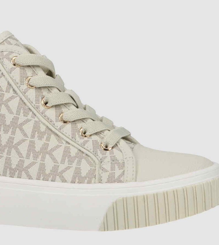 Buy Michael Kors SKATE SPLIT Boots In Beige | 6thStreet UAE