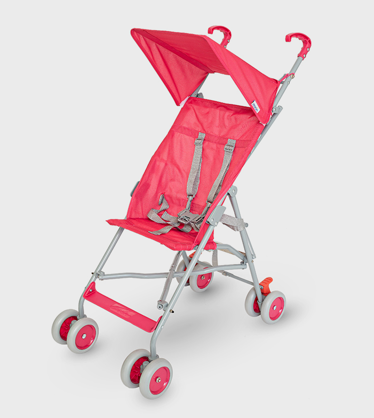 Buy Moon Babygrow Jet Ultra Light Weight Fold Buggy Stroller In Pink ...
