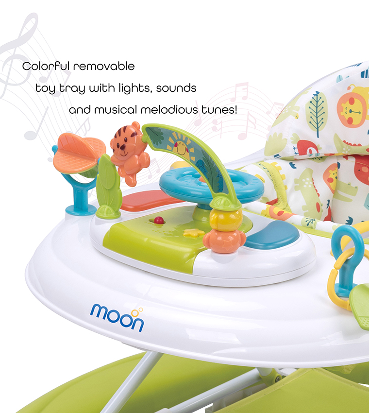 Buy Moon Babygrow Moon Walker 4 In 1 Green In Green | 6thStreet UAE
