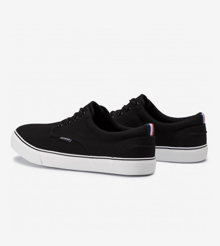 Buy Sprandi @ CCC Round Toe Lace Up Sneakers Black MS19033 In Black ...