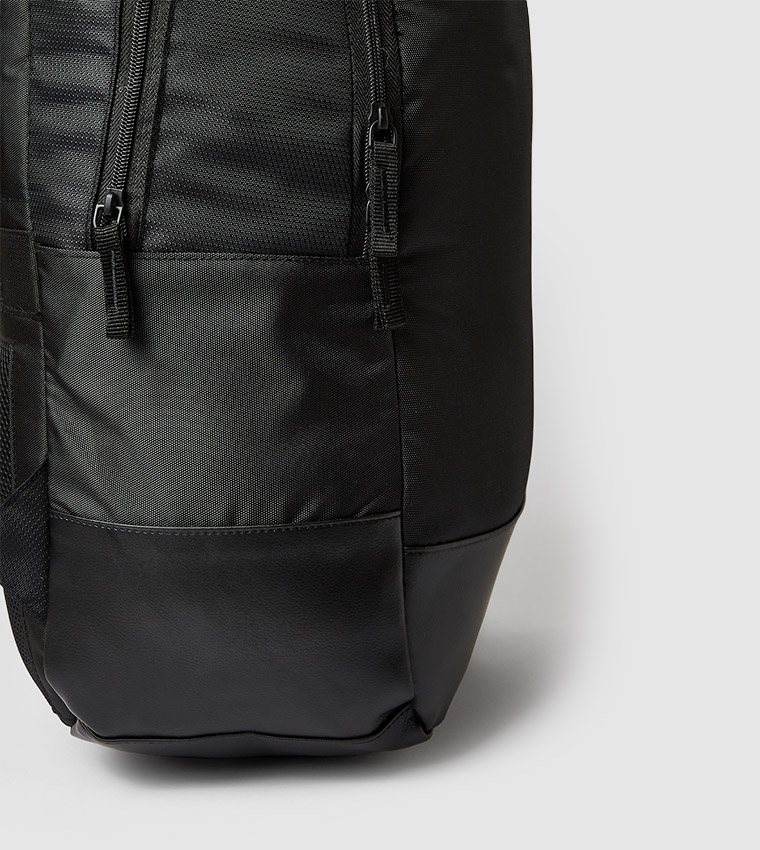 Buy HIS & HERS Solid Design Backpack In Black | 6thStreet Saudi Arabia
