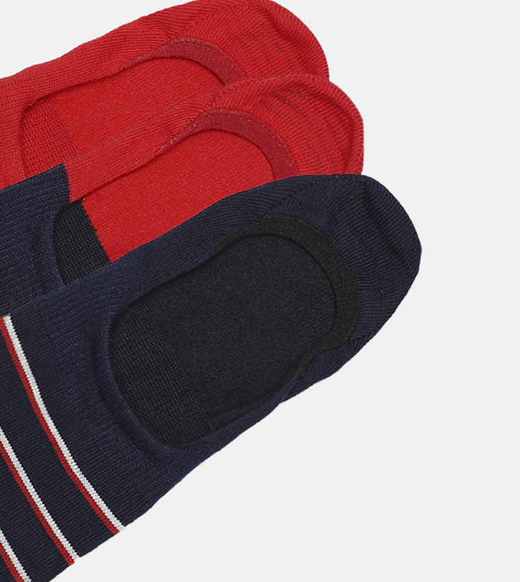Buy HIS & HERS Pack Of 3 Liner Socks In Multiple Colors | 6thStreet UAE