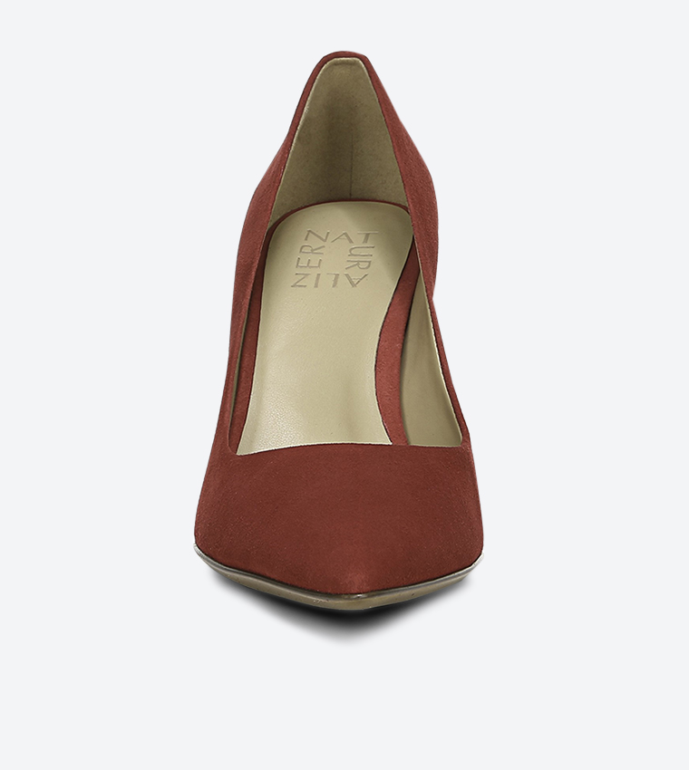 Buy Naturalizer Anna Pointed Toe Pumps In Red | 6thStreet UAE