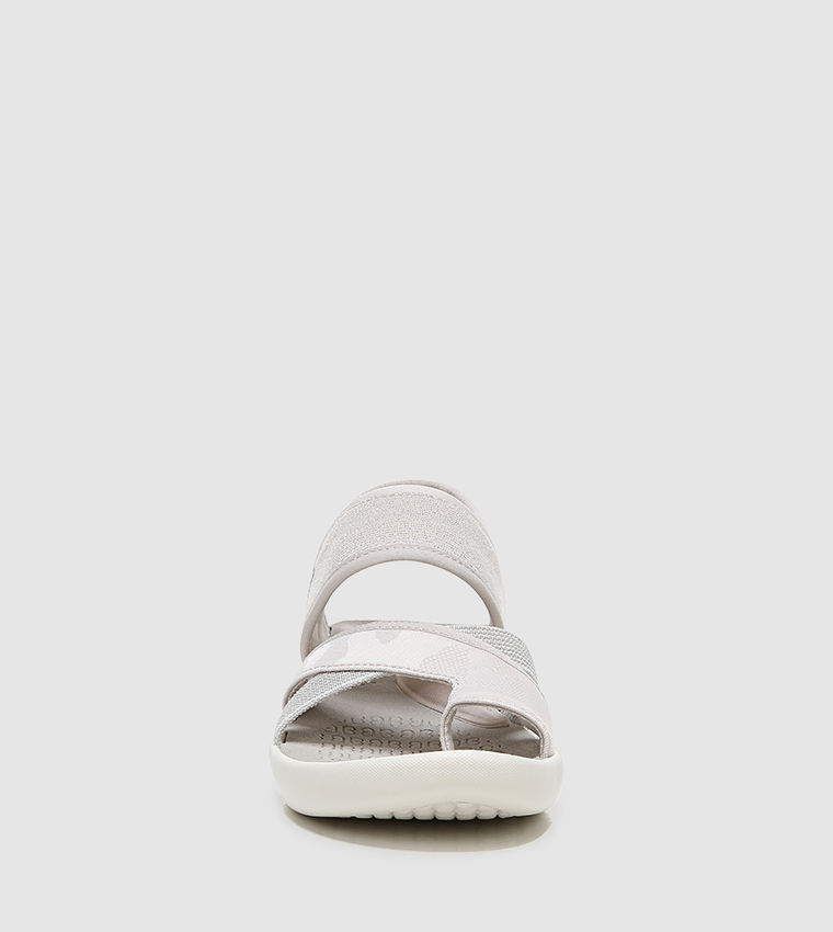 Buy Bzees CALL ME Round Toe Comfort Sandals In Grey | 6thStreet Bahrain