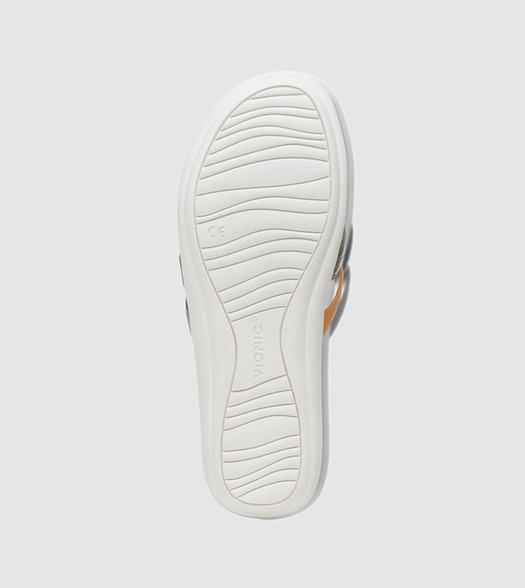 Buy Vionic DAVA Strappy Sandals In Grey | 6thStreet Saudi Arabia