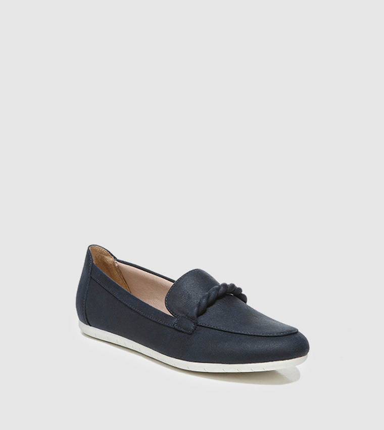 Buy Life Stride DREW Round Toe Loafers In Blue | 6thStreet UAE