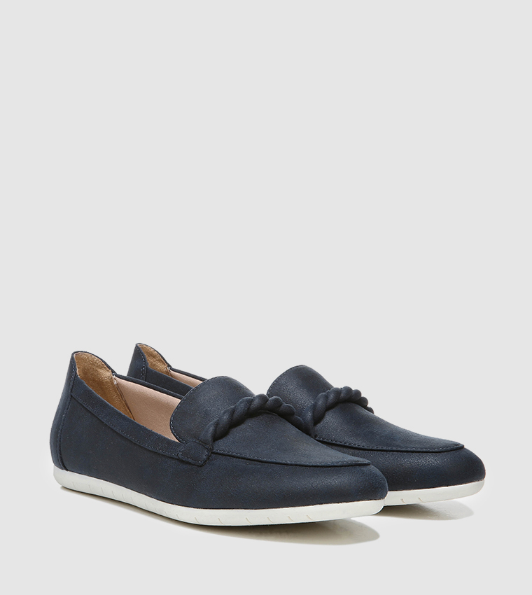 Buy Life Stride DREW Round Toe Loafers In Blue | 6thStreet UAE