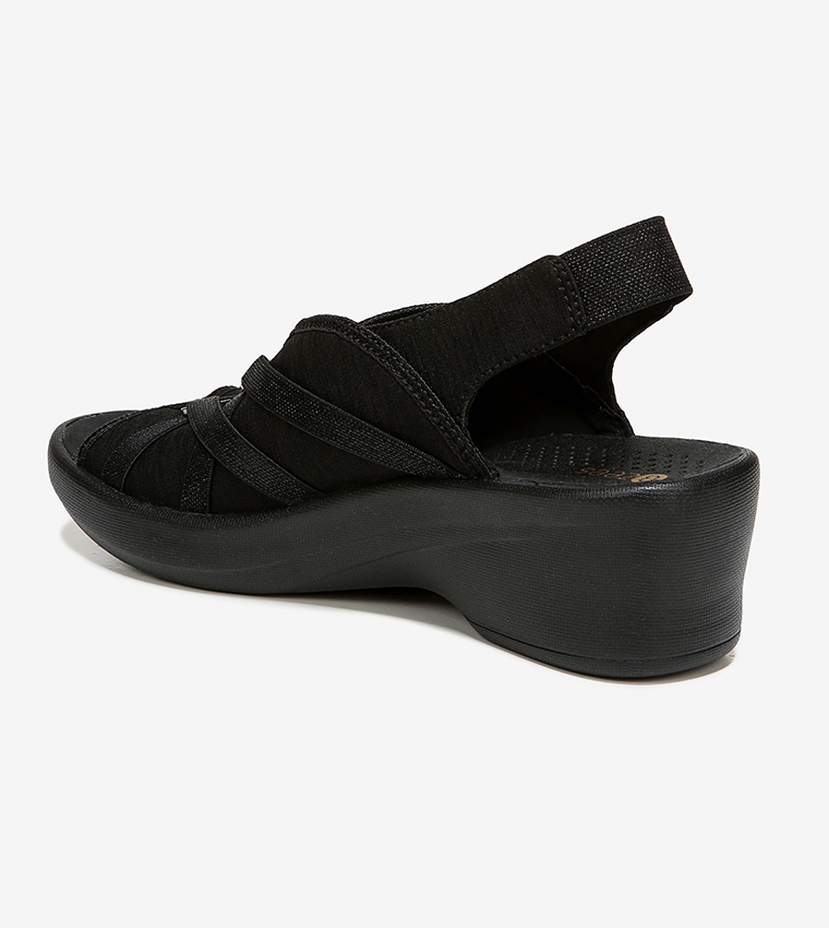 Buy Bzees FIREFLY Slingback Heel Sandals In Black | 6thstreet Oman