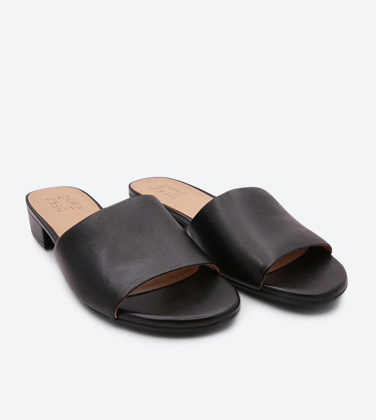 Buy Naturalizer Mason Mules Black In Black | 6thStreet Qatar