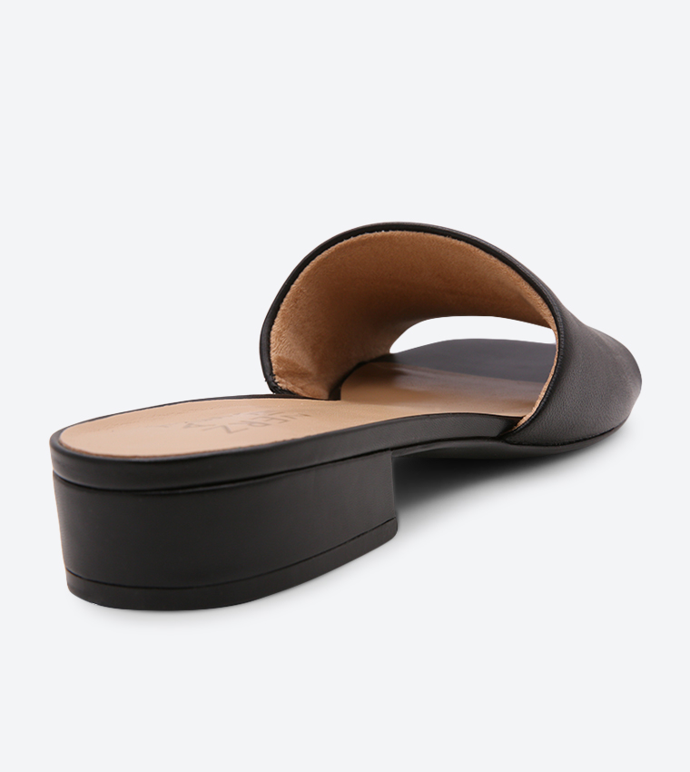 Buy Naturalizer Mason Mules Black In Black | 6thStreet UAE