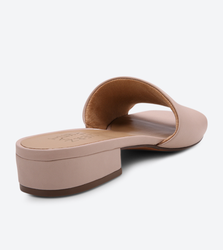 Buy Naturalizer Mason Mules Nude In Nude | 6thStreet Bahrain