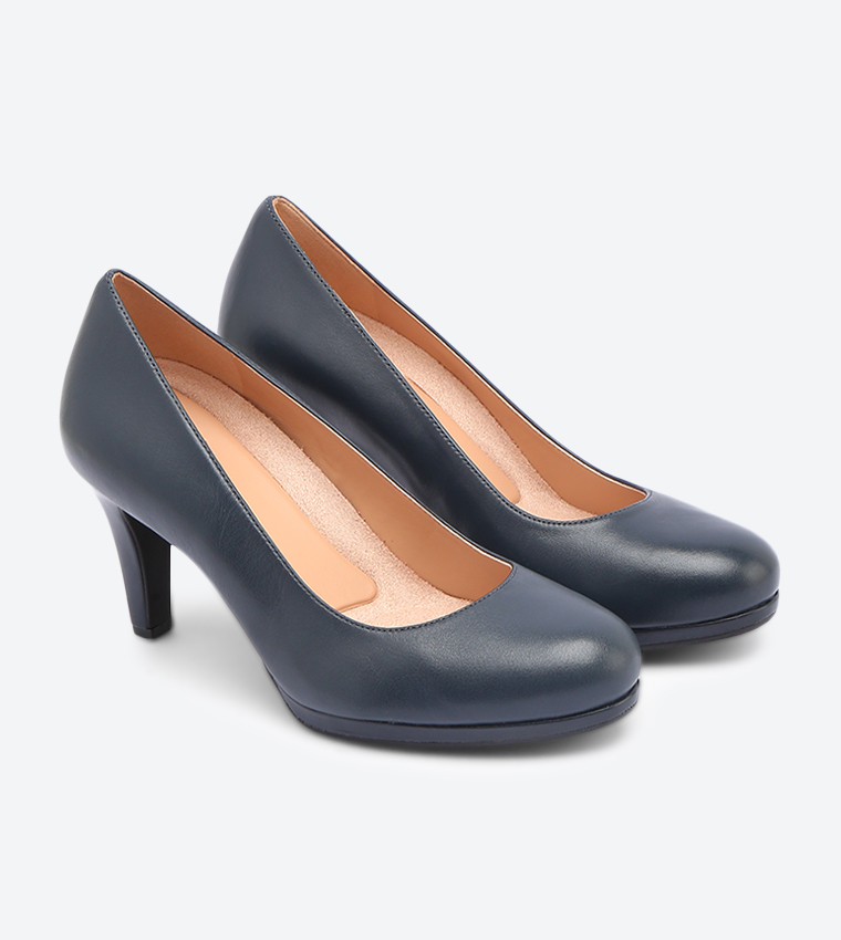 Buy Naturalizer Michelle Pumps Navy NAMICHELLE In Navy | 6thStreet UAE