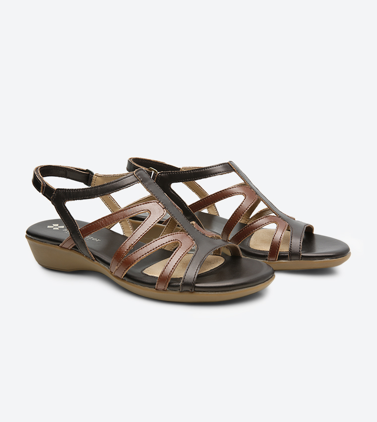 Buy Naturalizer Neelie Sandals Brown | 6thStreet UAE