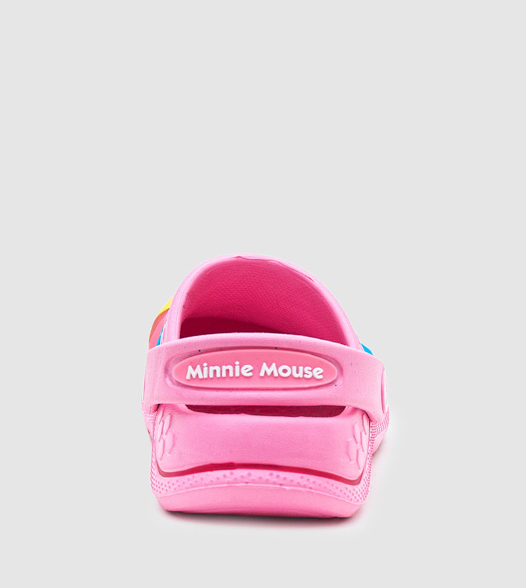 Buy Minnie Mouse Micro Injection Minnie Mouse Slingback Clogs In Pink ...