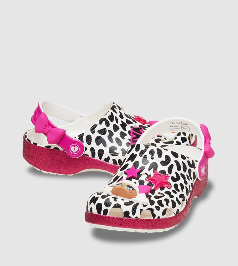 Buy Crocs Kids' LOL Surprise Diva Classic Clog In White | 6thStreet UAE