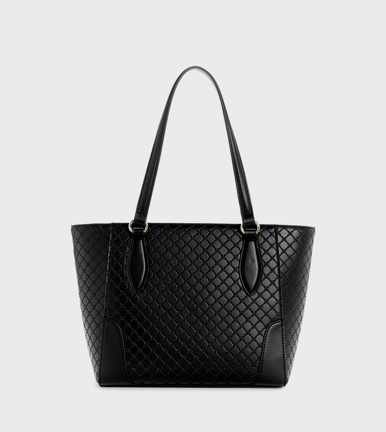Buy Nine West INNES Patterned Tote Bag In Black | 6thStreet UAE