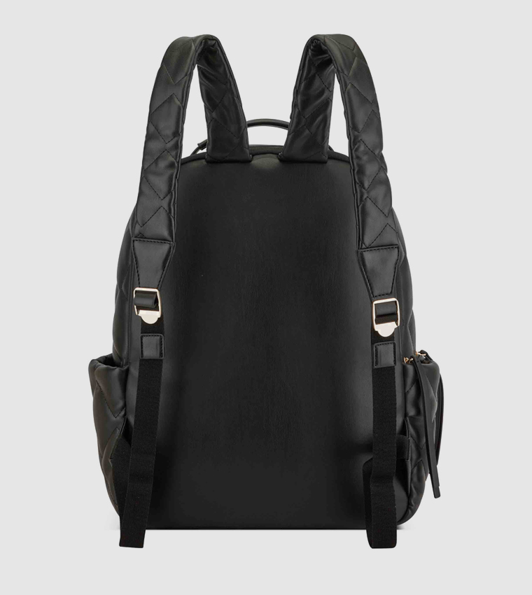 Buy Nine West RAINEY Quilted Zip Around Backpack In Black | 6thStreet UAE