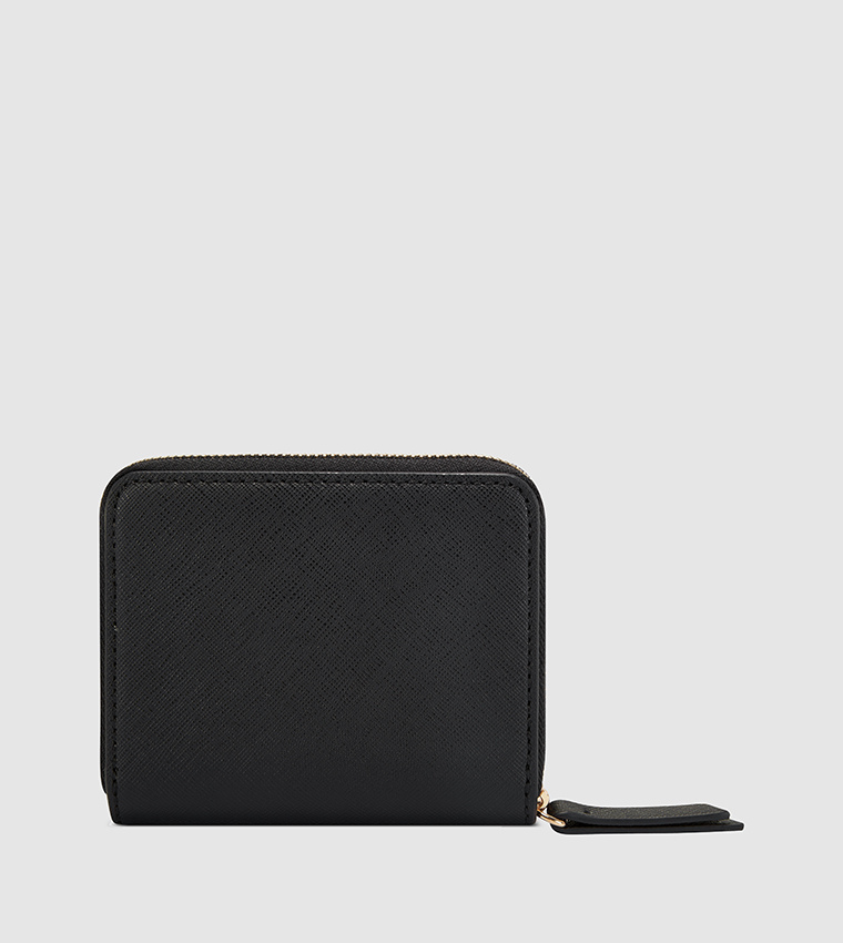 Buy Nine West Kennedy Sml Zip Around Wallet In Black | 6thStreet Oman