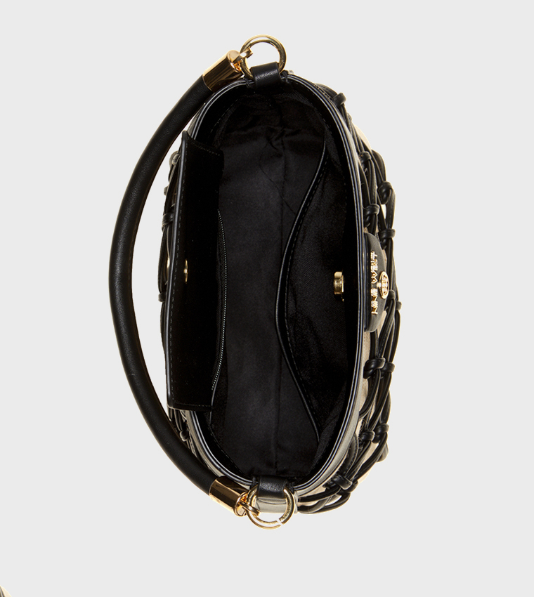 Buy Nine West ZAYD Logo Detail Shoulder Bag In Beige | 6thStreet Bahrain