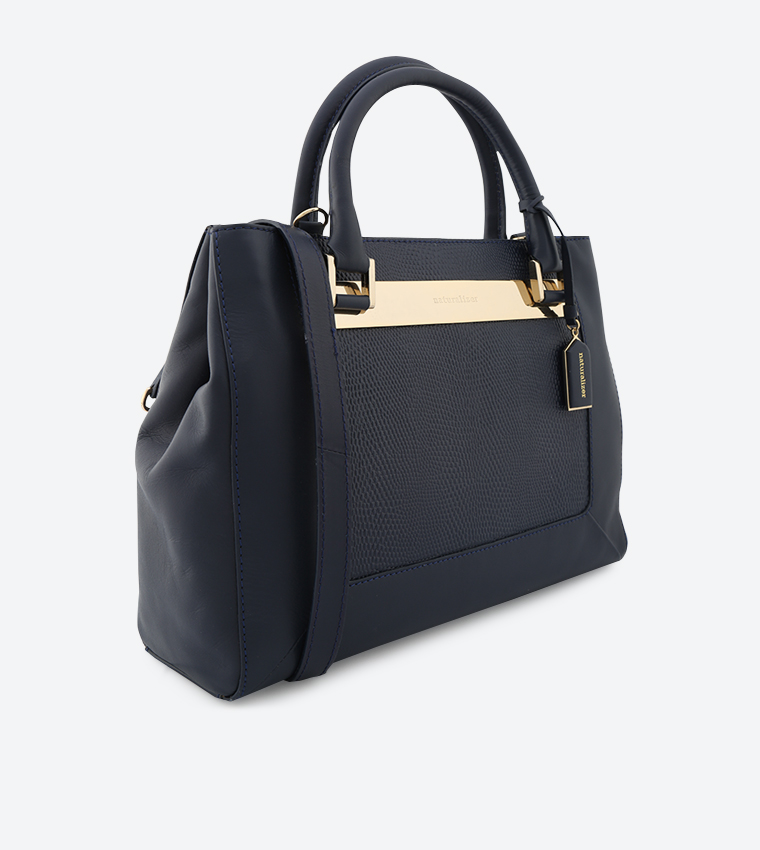 Buy Naturalizer Carmy Tote Blue In Blue | 6thStreet UAE