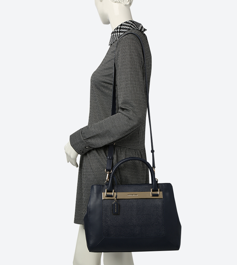 Buy Naturalizer Carmy Tote Blue In Blue | 6thStreet UAE