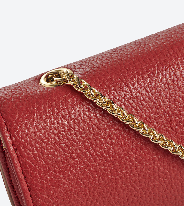 Buy Naturalizer London Chain Strap Front Flap Details Cross Body Bag ...