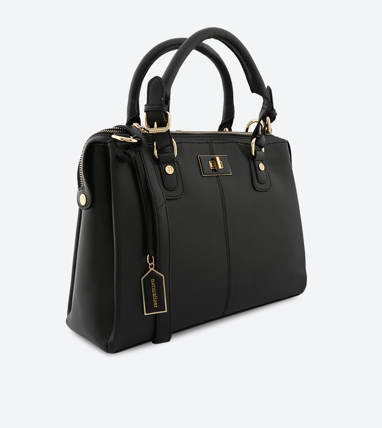 Buy Naturalizer Verbena Tote Black In Black | 6thStreet UAE